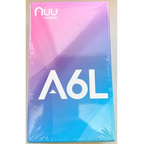 NUU | Cell Phones & Accessories | Nuu Mobile A6l 8gb Black Unlocked Smartphone Brand New Sealed ...